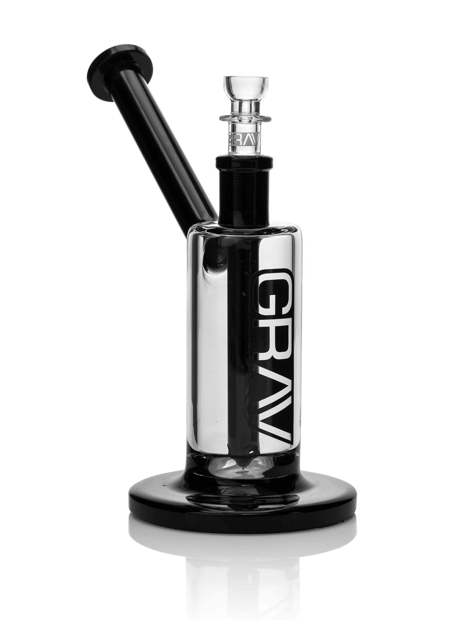 GRAV® Upright Bubbler & Dab Rig - Black
